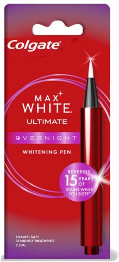 Colgate Max White Ultimate Overnight Whitening Pen 2,5 ml | bol