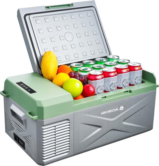 Koelbox Elektrisch 12V 24V en 100-240V - 16L Compressor Koelbox -20°C Auto Vrachtwagen... | bol