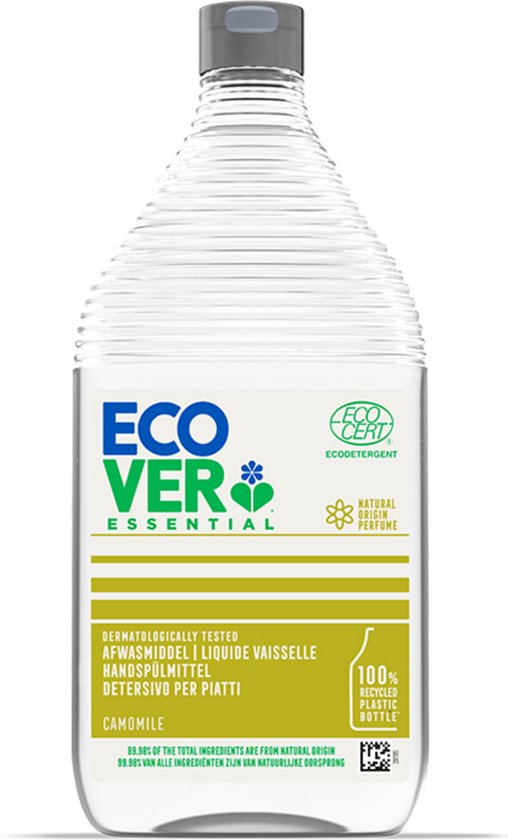 Ecover Afwasmiddel Essential Kamille - 950 ml | bol
