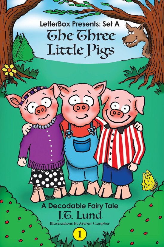 LetterBox Presents: Set A 1 - The Three Little Pigs (ebook), J. T. Lund |... | bol