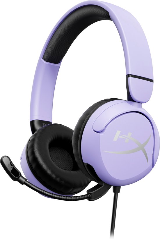 HyperX Cloud Mini - Bedrade Gaming Headset - Voor Jonge Gamers - Lavender | bol