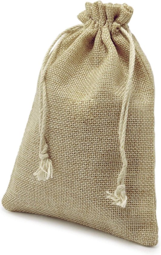 24 jute zakjes voor adventskalender - zelf vullen - 185 cm x 145 cm ...