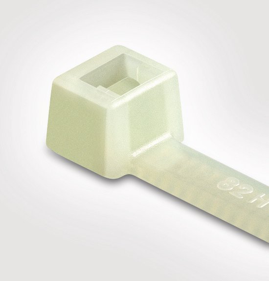 HellermannTyton 111-01919 T18R-PA66-NA-C1 Collier de serrage 100 mm 2,50 mm Naturel... | bol