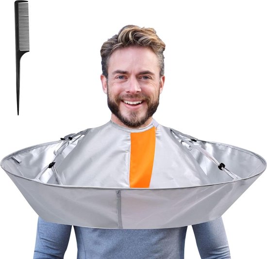 Zwarte Haarmantel Cape - Kapsel Paraplu Waterdicht Haar Mantel Kapper ...