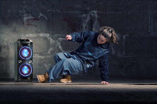 Sharp PS-940 180Watt Partyspeaker met microfoon en DJ-controller | bol