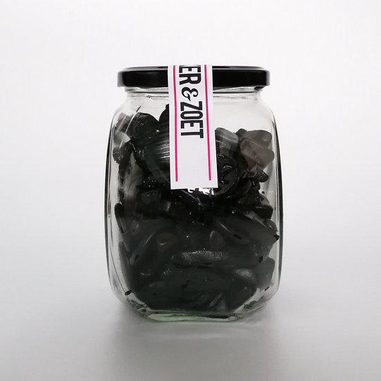 Pensioen cadeautje - Snoeppot - "Het zit d'rop" - Pensioen - drop ...