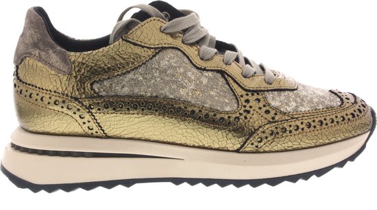 Dames Sneakers Floris Van Bommel Sumi 07.08 Gold Goud - Maat 39 | bol