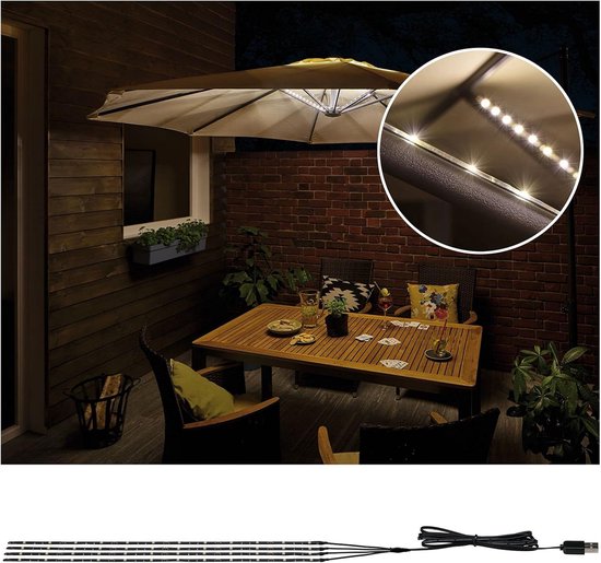 Parasol Verlichting - Parasolverlichting - Partytent Verlichting ...