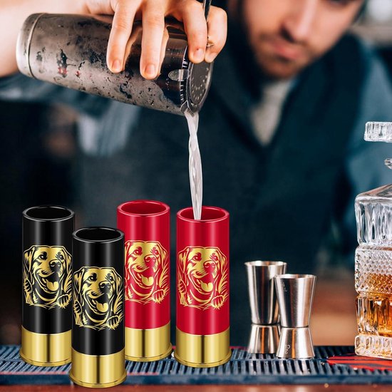 Plastic Shot Bril - Bulk Set van 4 - Labrador Retriever ...