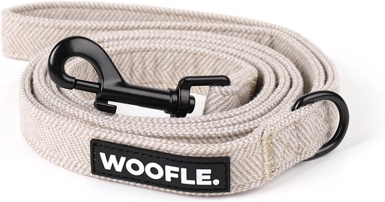 WOOFLE. - Complete Set - Ivory collectie - Greige - Antitrek - D-ring ...