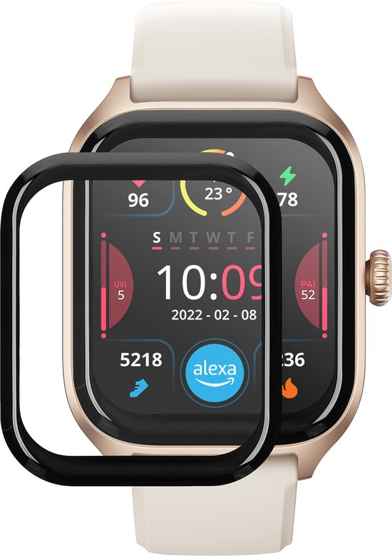 kwmobile Beschermfolie geschikt voor Huami Amazfit GTS 4 ...