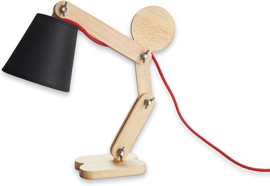 Houten mannetje lamp Balvi Lamplighter | bol