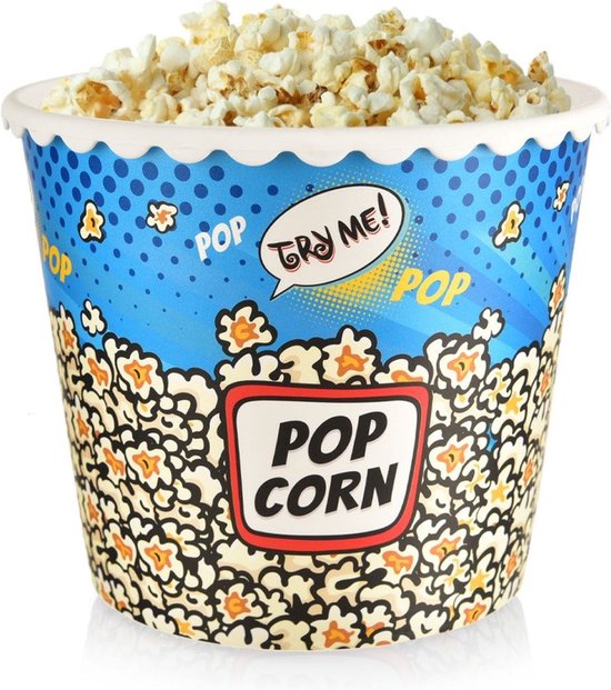 Popcorn en Chips Bak 2,3 l - Bak - Box - Popcornemmer - Popcornzakjes ...