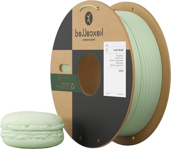 175mm +/- 003mm Upgrade Macaron Mat PLA Filament Rol - 1kg (22lbs ...