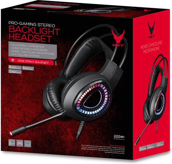 Varr Gaming RGB-Headset | bol