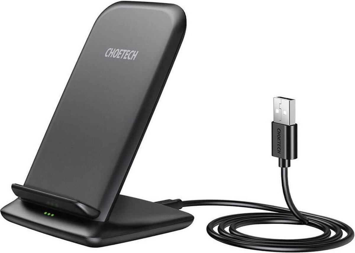 Draadloze oplader standaard 15W - Fast Charge wireless charger voor de ...