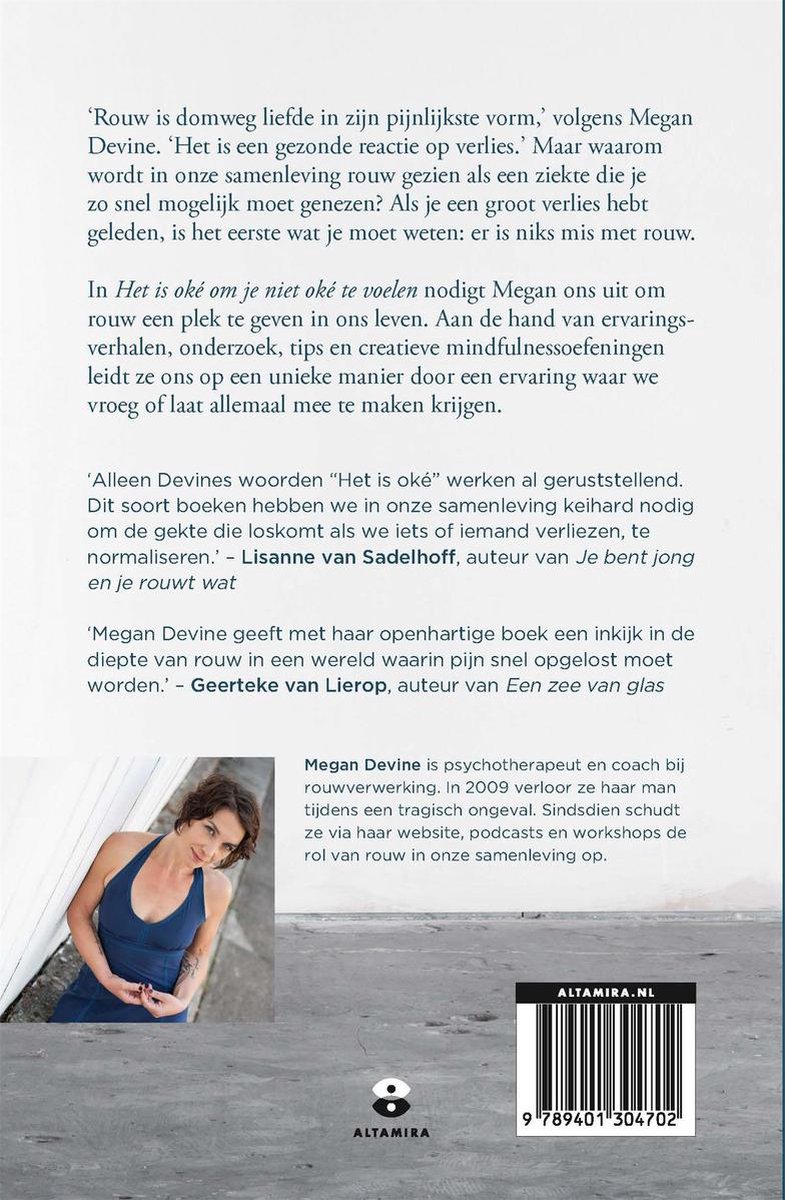 Het is oké om je niet oké te voelen (ebook), Megan Devine ...