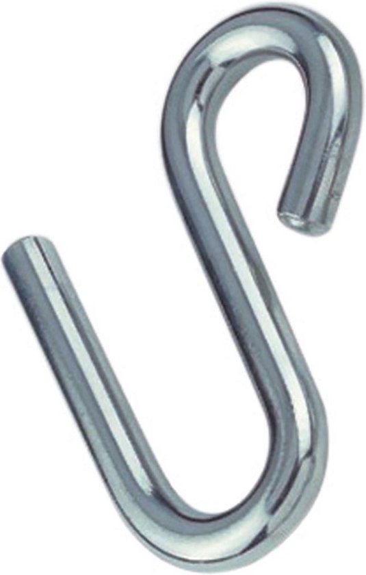 S-haak 6 mm RVS-316 | bol