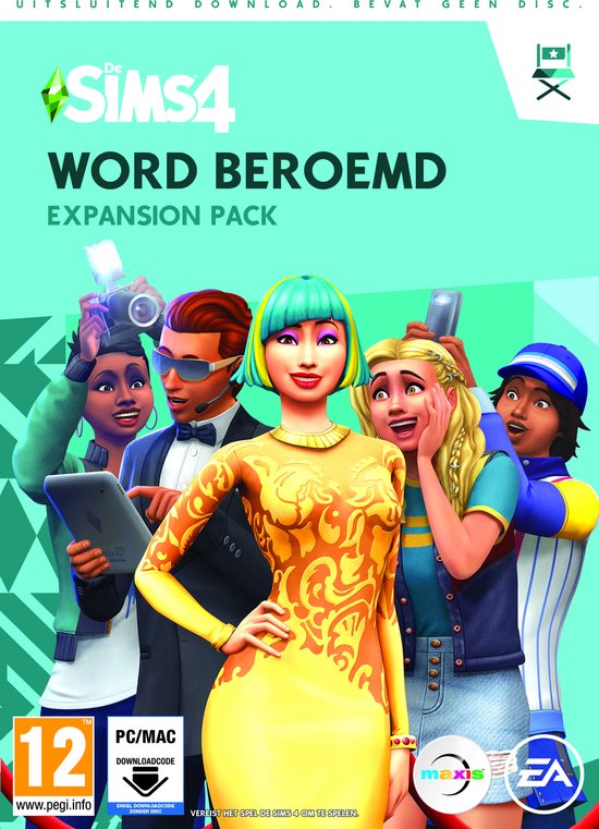 De Sims 4 - Word Beroemd - Expansion Pack - Windows + MAC | Games | bol