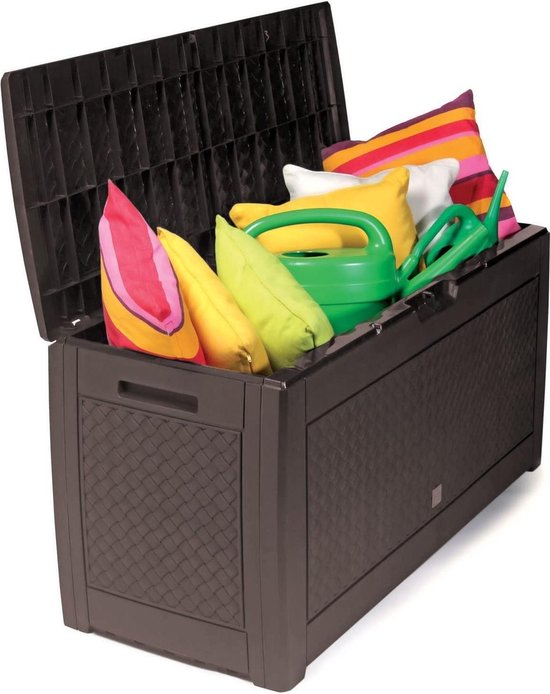 opbergbox tuinkussenbox - ZINAPS XXL Plastic opbergdoos Kussenbox ...