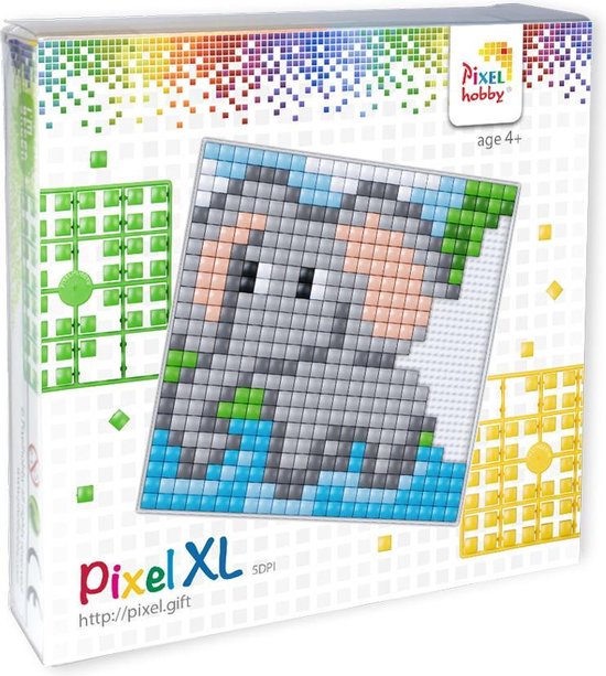 Pixelhobby XL set Olifantje | bol