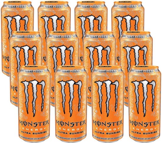 Monster Energy Ultra Sunrise (12 x 500 ml) | bol.com