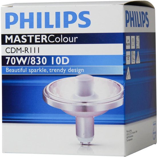 Philips MASTERColour CDM-R111 70W 830 GX8.5 10D | bol.com