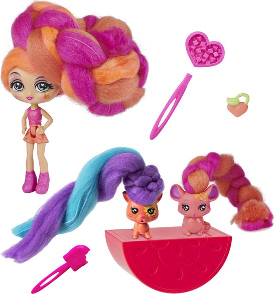 Candylocks - Posie Peach Pop - 2 Pets | bol