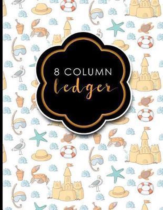 8 Column Ledger | 9781979830027 | Moito Publishing | Boeken | bol.com