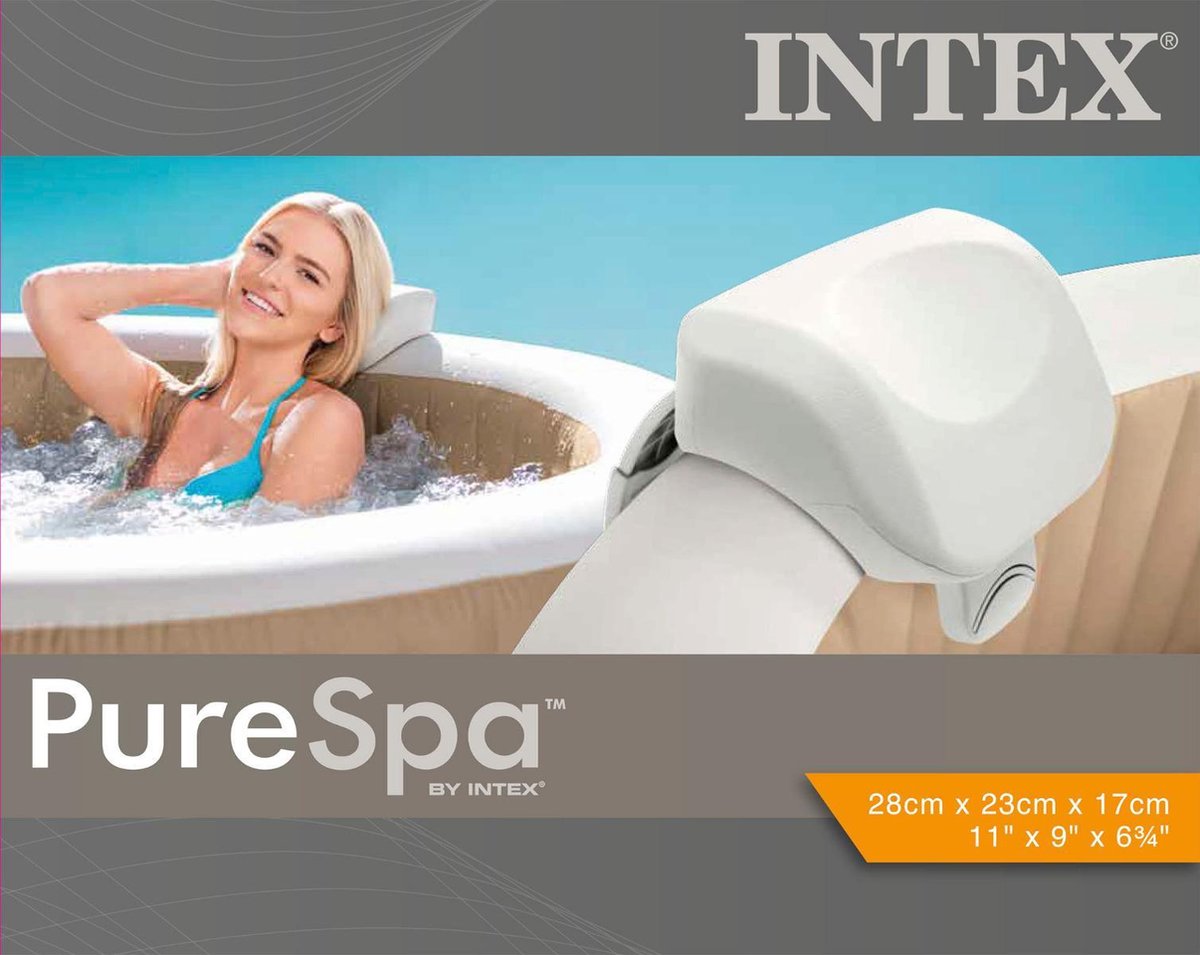 Intex 28505 Spa Hoofdsteun 28x23x17 cm | bol.com