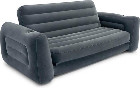 Intex - Chaise gonflable - Assise gonflable - Canapé gonflable - Grijs ...