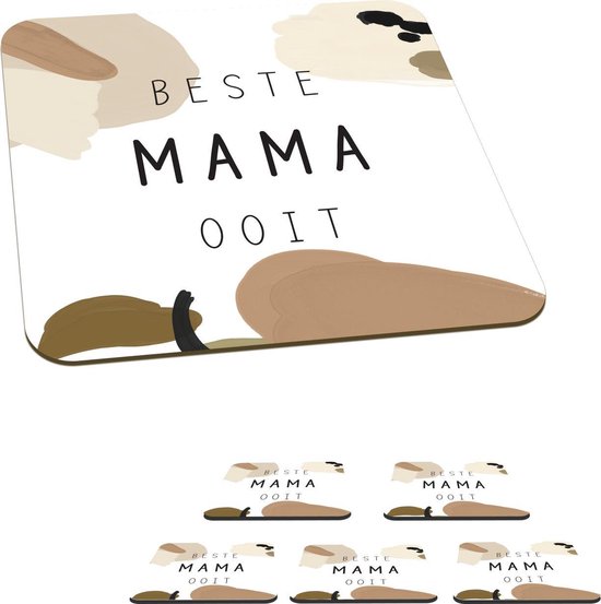 Onderzetters voor glazen - Spreuken - Quotes - Beste mama ooit - Moeder ...