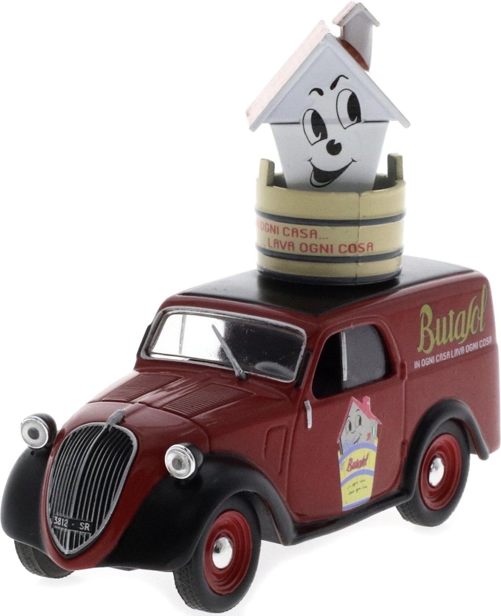 ATLAS Fiat 500 FURGONCINO 'BUTASOL' 1949 modèle réduit 1:43 | bol.com