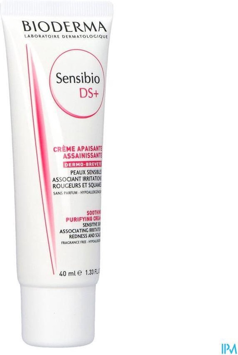 BIODERMA SENSIBIO DS+ CRÈME APAISANTE ASSAINISSANTE GEVOELIGE ...