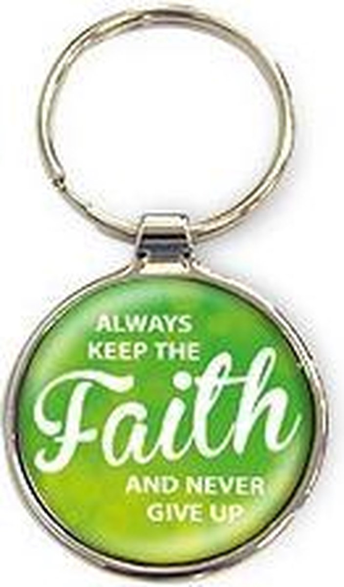 Miko - Sleutelhanger - Keep the faith - Rond | bol