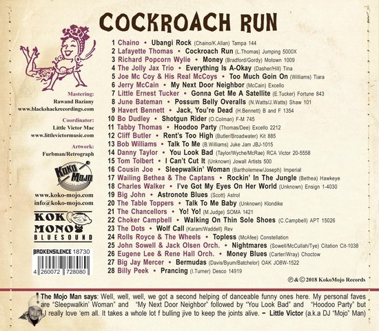 Various Artists - Cockroach Run (CD), various artists | CD (album ...