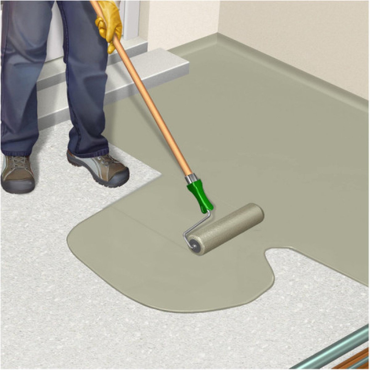 SIKA Sikafloor 400 N Elastiek - Grijs - 17kg | bol.com