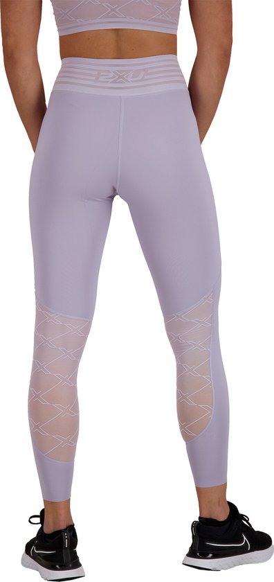2XU Breeze Mesh Hi-Rise Tights lange Compressie Broek Hi-Rise - Uitstekende compressie... | bol.com