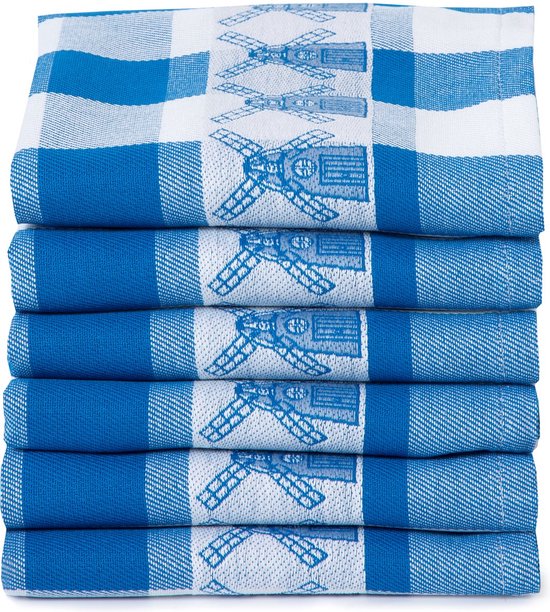 Twentse Damast Keuken Handdoeken - Hollandse Designs - Katoen ...