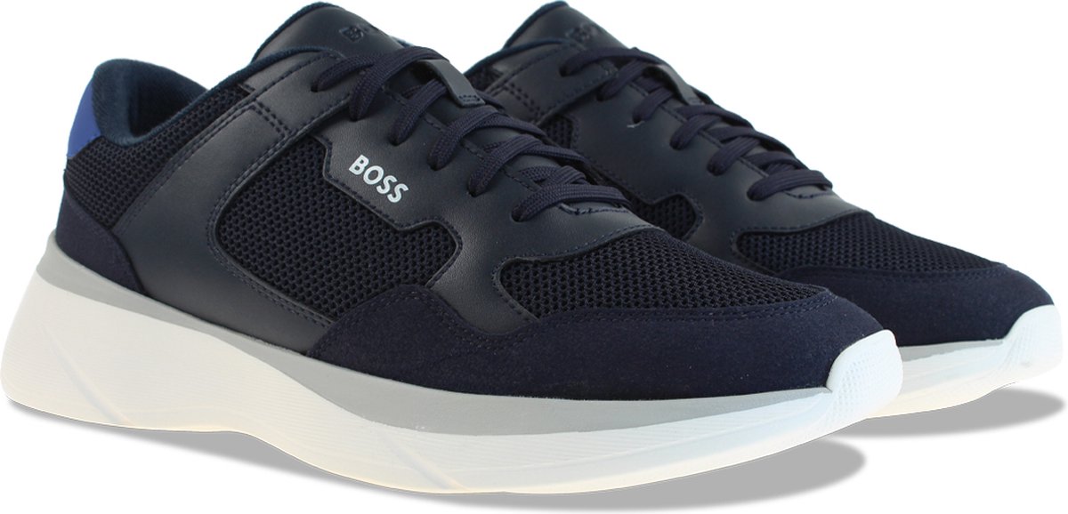 Hugo Boss Dean Runn Zwart Heren Maat 44 | bol.com
