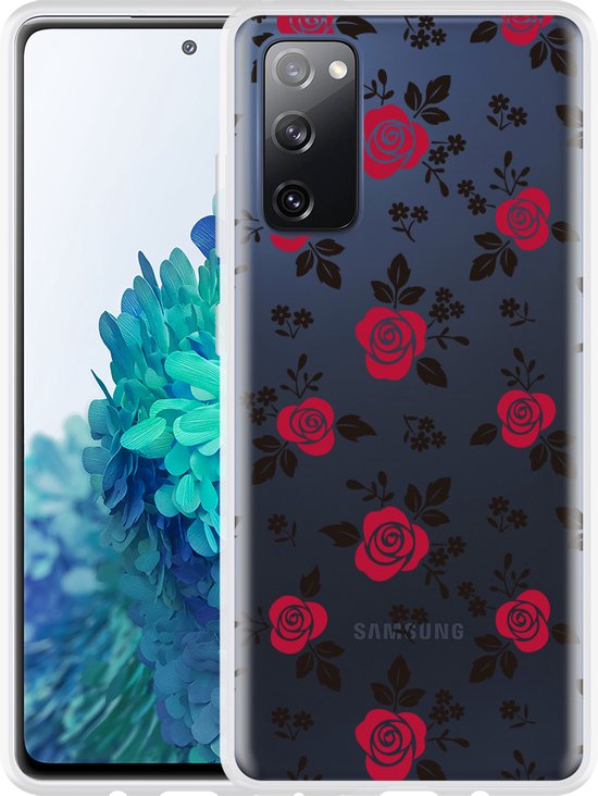 Hoesje Geschikt voor Samsung Galaxy S20 FE Roses | bol