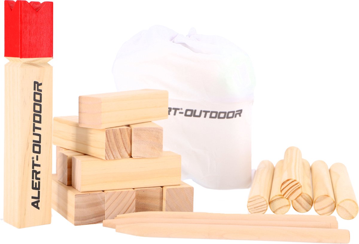 Alert Vang en werpspel Kubb | bol.com