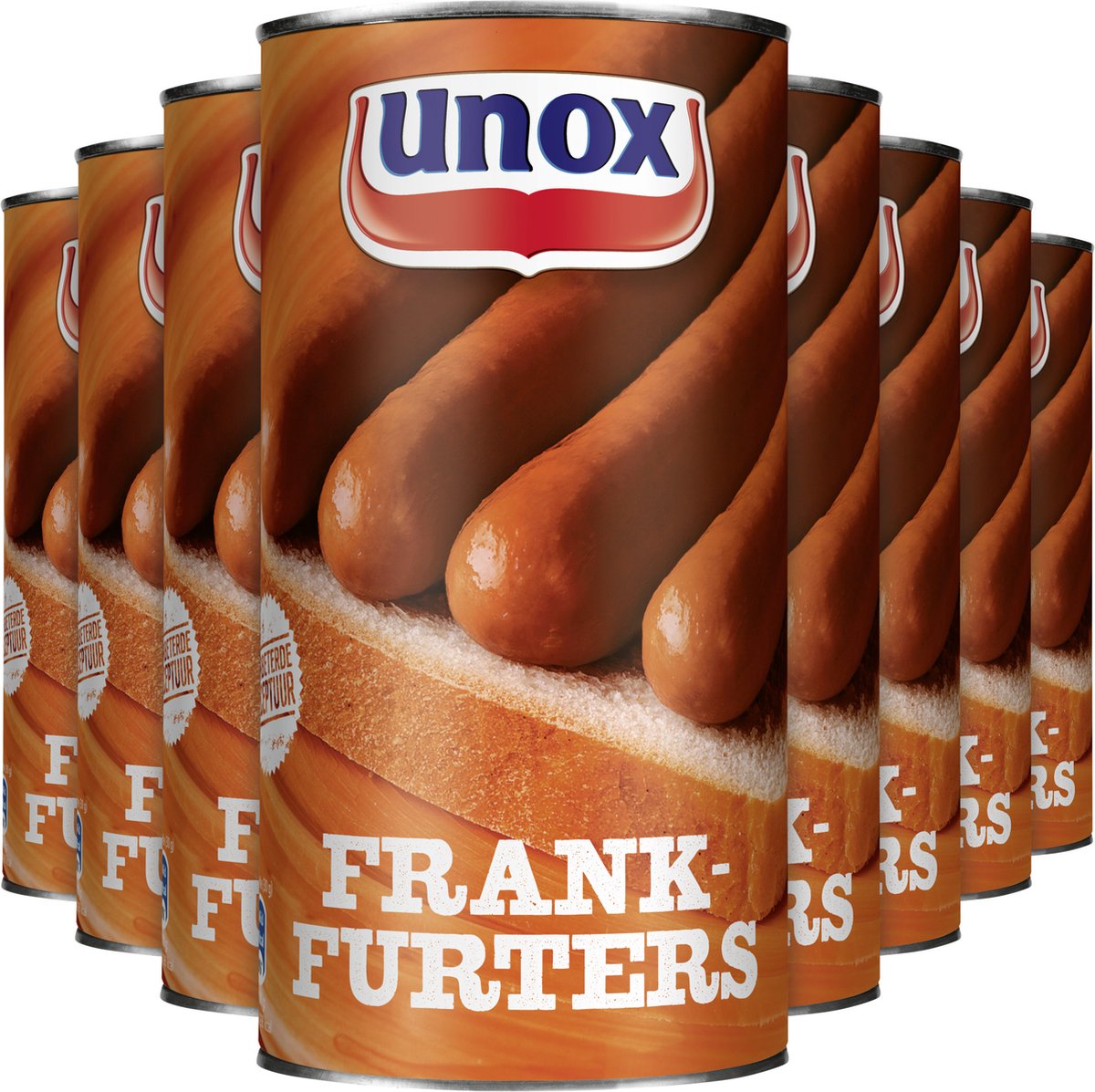 Unox Frankfurters Worst - 12 x 550 g - Voordeelverpakking | bol.com