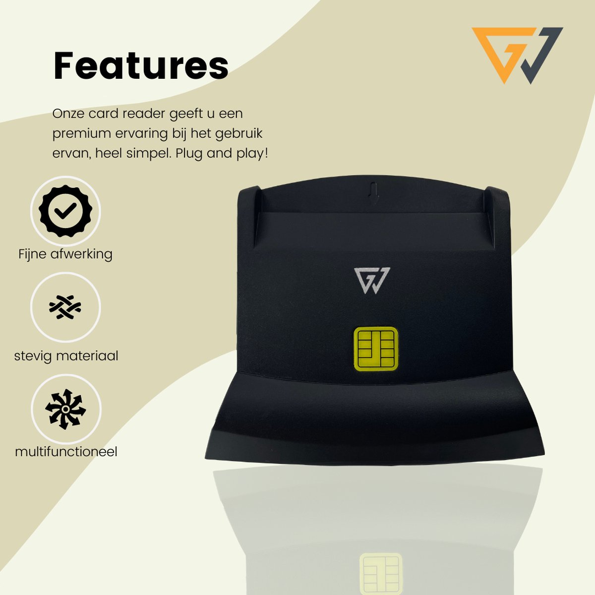 GoodsWill - eid kaartlezer België - Eid Cardreader - Smart Card Reader ...