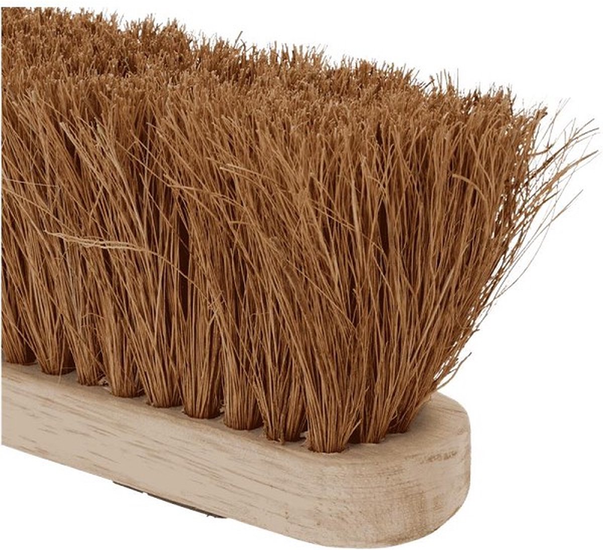 Handveger cocos ongelakt 30 cm FSC - Houten stoffer - Handveger voor ...