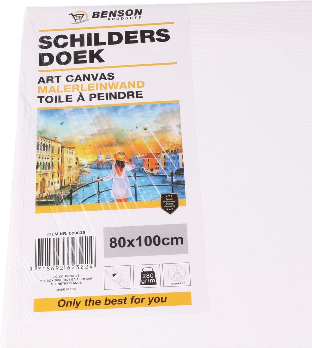 Benson Schilders doek 80 x 100 cm | bol.com