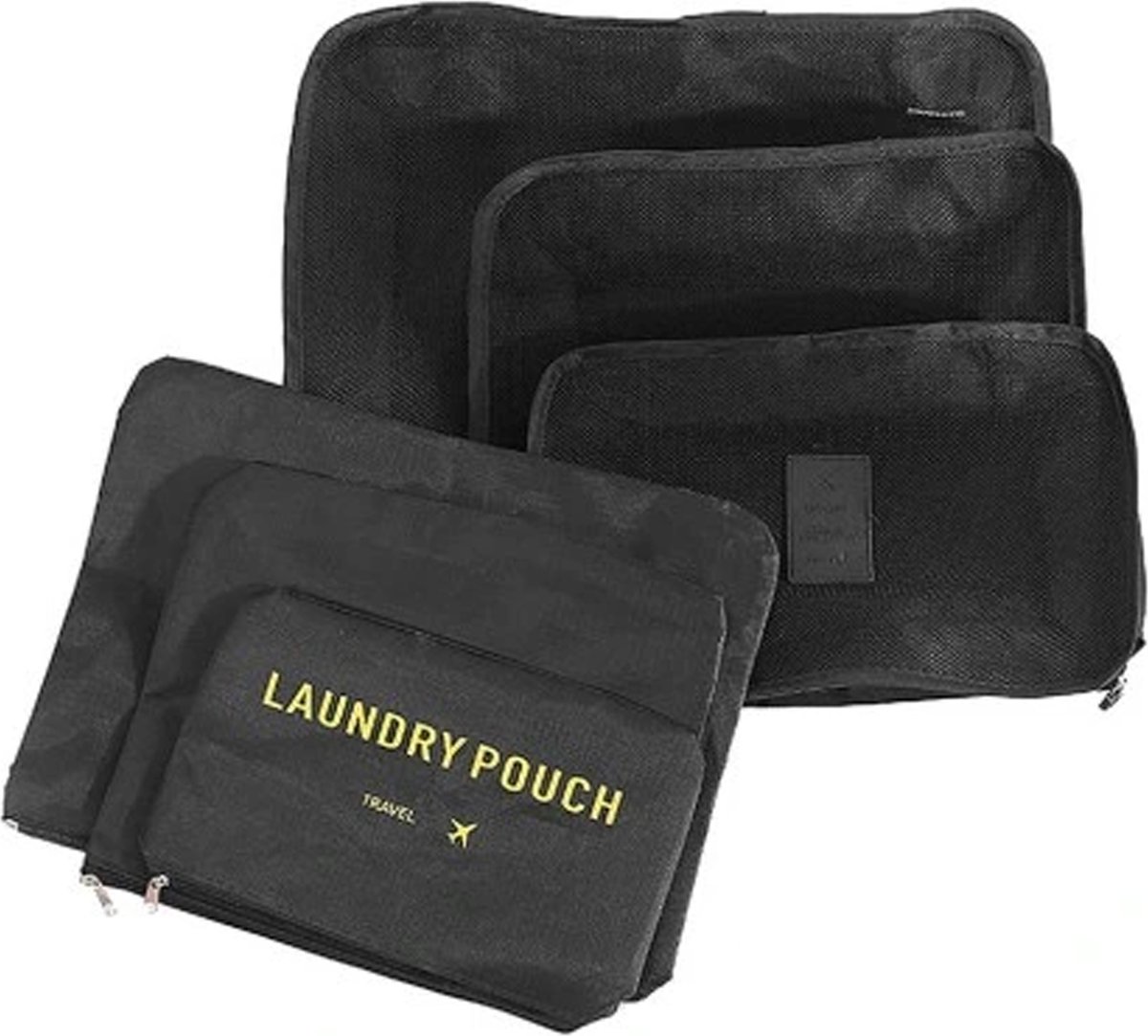 Koffer Organizer - Packing Cubes - Set van 6 - Bagage Zakken - Koffer ...