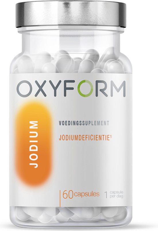 Oxyform Jodium 150 µg I 60 Capsules I 100% van de aanbevolen inname I ...