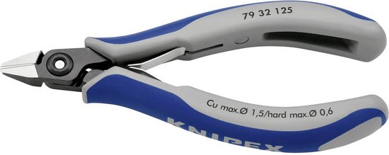 Knipex Norma DIN ISO 9654. 79 32 125 Elektronica en fijnmechanica Zijkniptang Met... | bol.com