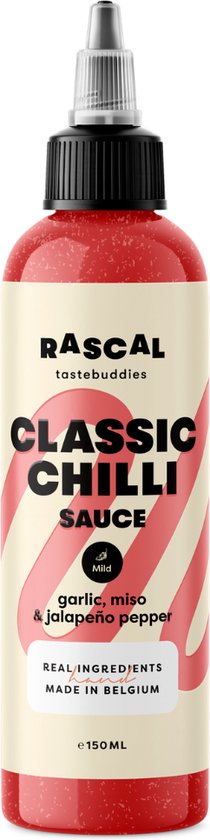 Classic Chilli Sauce 150ml - Rascal Tastebuddies | bol